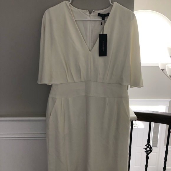Dresses | Color Chalk Brand Halston Cape Dress | Poshmark
